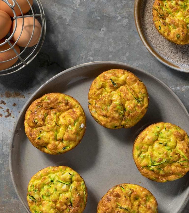Mini Zucchini Frittatas - Sunny Queen Farms