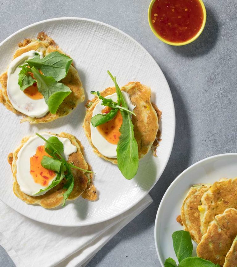 Zucchini and Corn Fritters - Sunny Queen Farms