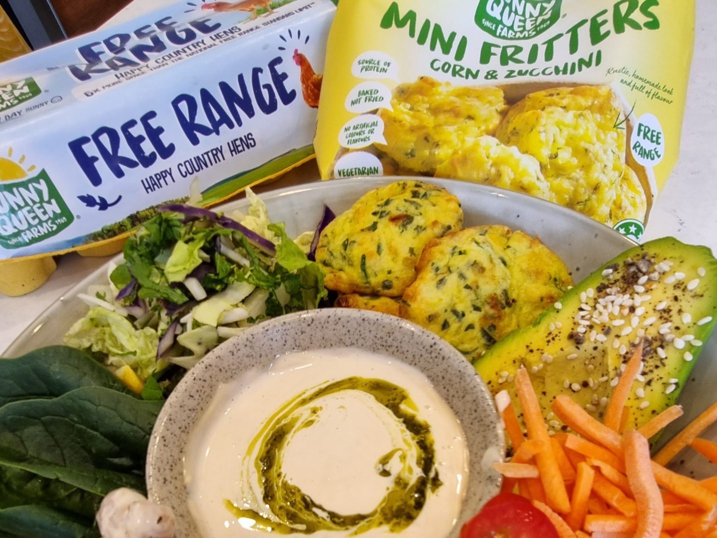 Mini Fritter Buddha Bowl - Sunny Queen Farms