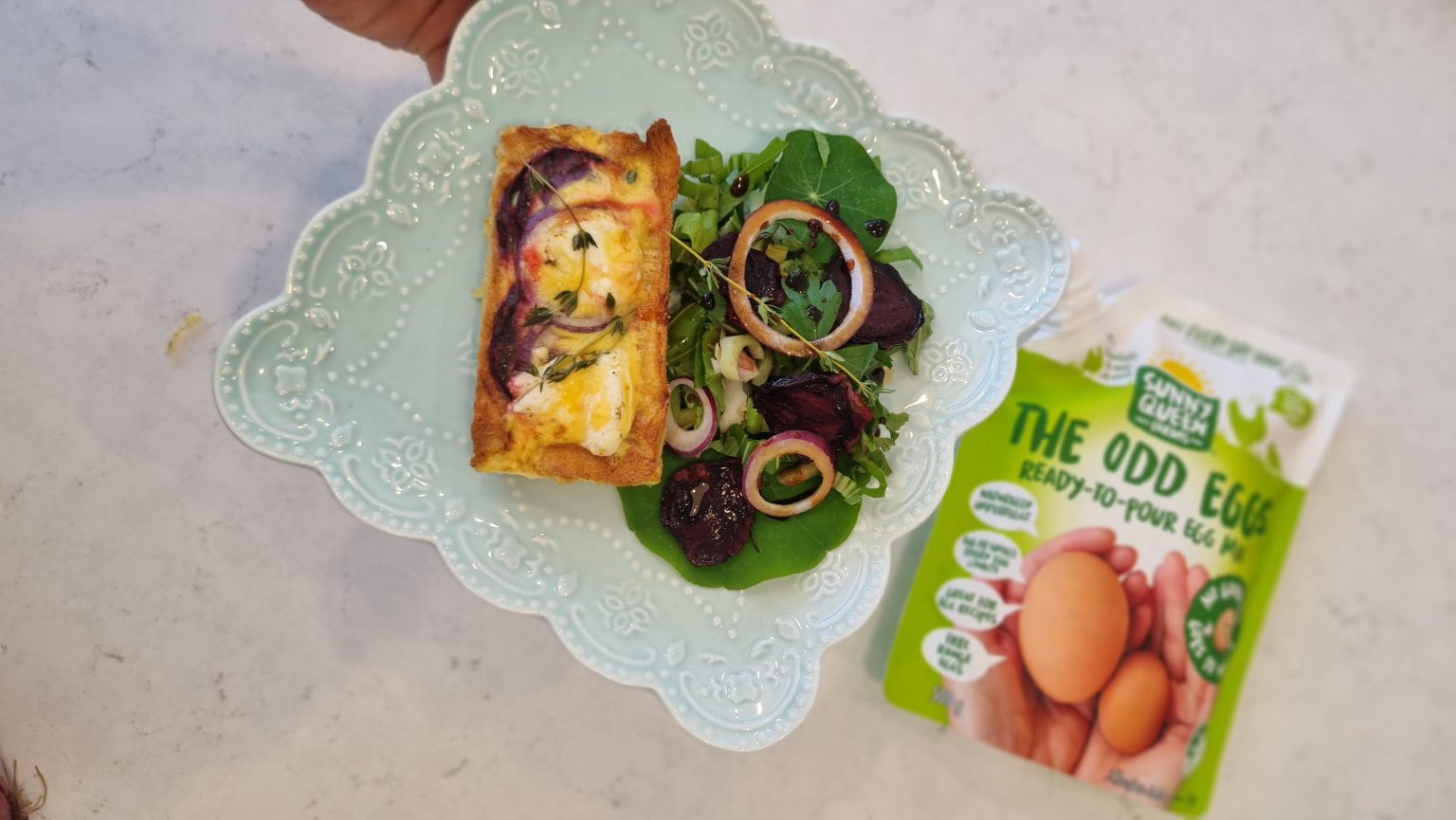 Roast Veggie & Fetta slice - Sunny Queen Farms